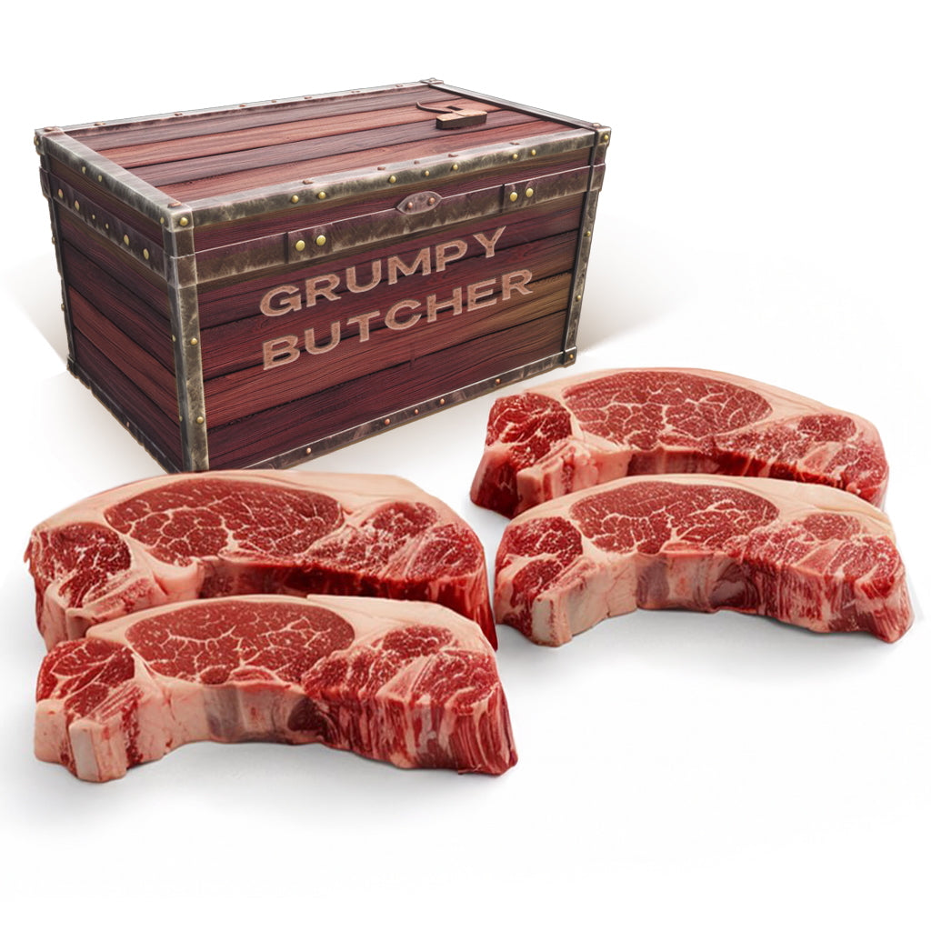 USDA Prime NY Strip Steaks - 4 Pack – Den's Hot Dogs